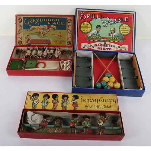 Collection of various Parlour games, 1920s/30s, including Touring ...