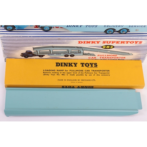 Dinky Supertoys 982 Bedford Pullmore Car Transporter with detachable ...