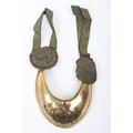 Georgian Officers Gorget, universal pattern 1796-1830 gilt copper ...