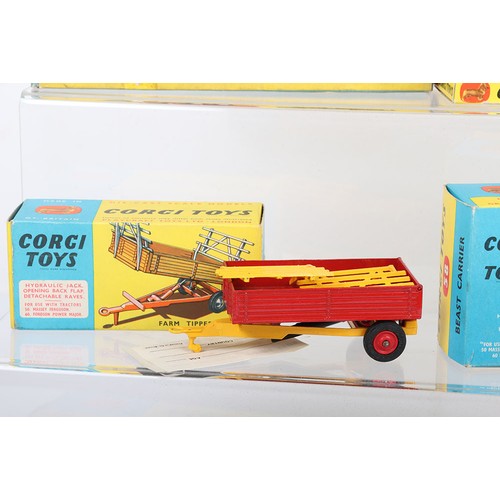 Collection of vintage Corgi Toys Original Boxed Farm Models. Including ...