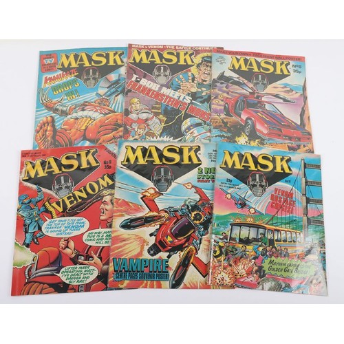 Complete set of Vintage M.a.s.k. Mask Kenner Toys Weekly Comics ...