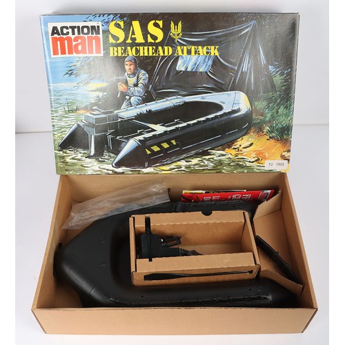 Boxed Vintage Palitoy Action Man SAS Beachhead Attack, Contents Gemini ...