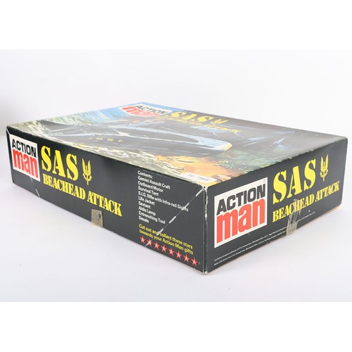 Boxed Vintage Palitoy Action Man SAS Beachhead Attack, Contents Gemini ...