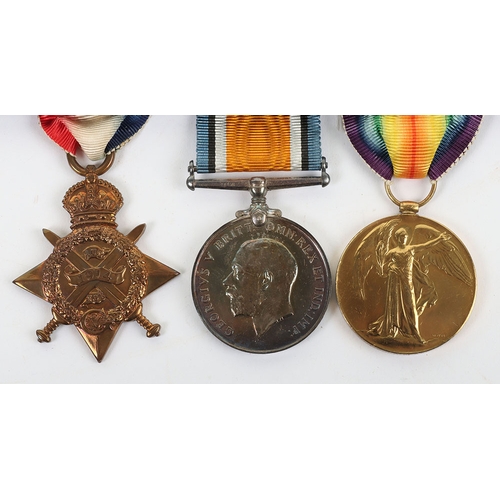 Great War 1914 Star Trio to Officer of the Coldstream Guards, 1914 Star ...