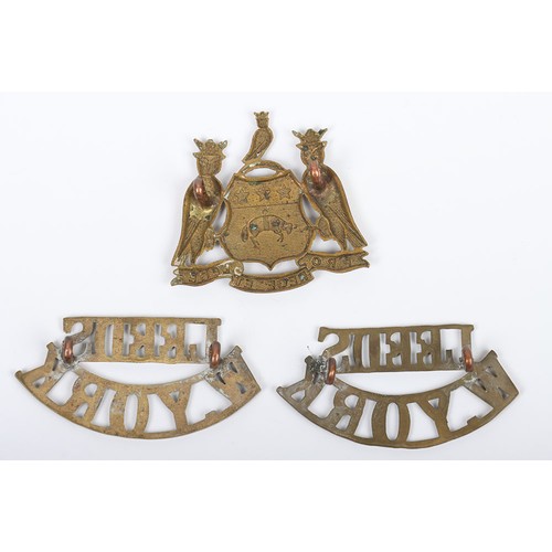 WW1 Leeds Pals 15th & 17th Battalion West Yorkshire Regiment Badges ...