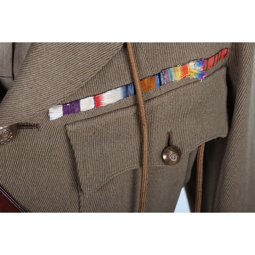 WW1 British Officers Royal Artillery, Cuff Rank Tunic & Sam Browne ...