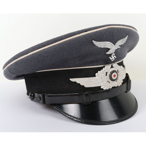 WW2 German Herman Goring Regiment Luftwaffe Peaked Cap, very fine ...