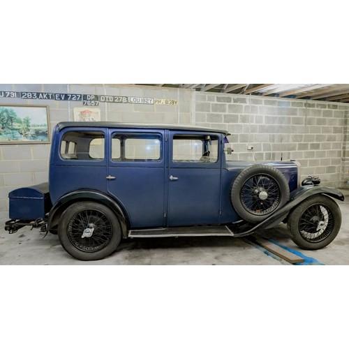 1930 Lea Francis 12/40 P-Type Fabric Saloon Registration Number: UXG 577C