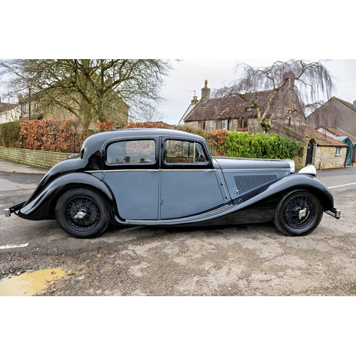 1948 Jaguar Mark IV 3.5 Litre Saloon Registration Numbe