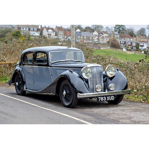 1948 Jaguar Mark IV 3.5 Litre Saloon Registration Numbe
