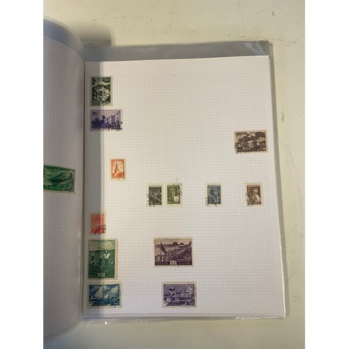 Postage Stamps: three albums of used World Stamps presented in loose ...