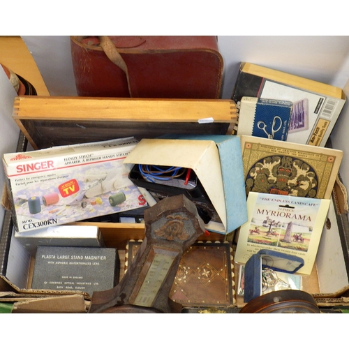 Two boxes of miscellaneous collectables (2)