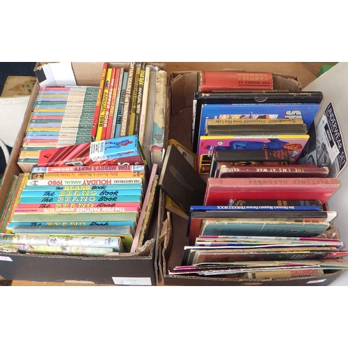 Two boxes of mainly children’s books etc (2)
