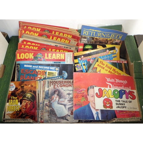 A qty of vintage magazines, books etc (2)