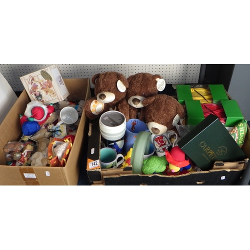Two boxes of misc toys and collectables (2)