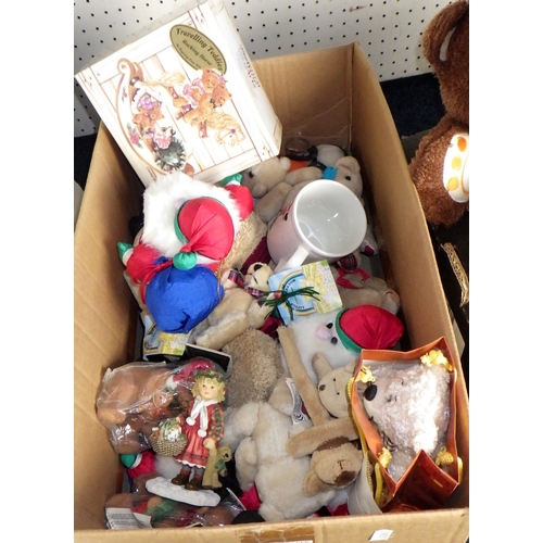 Two boxes of misc toys and collectables (2)