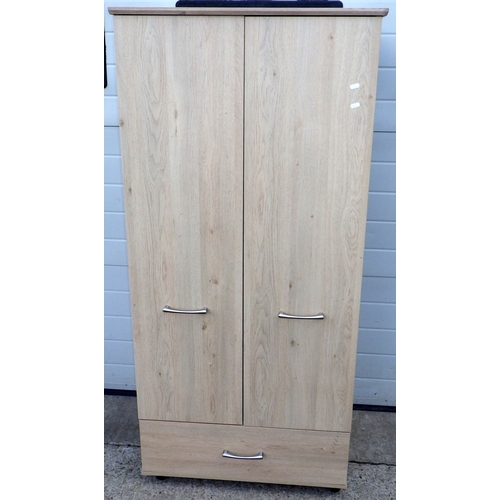 A modern wardrobe, 167cm tall, 79cm wide
