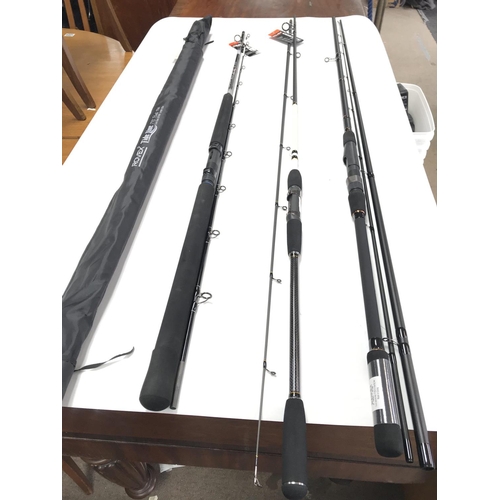 Collection of four rods. New. 2 x Rovex Tide Line 7ft 6" boat Rovex ...