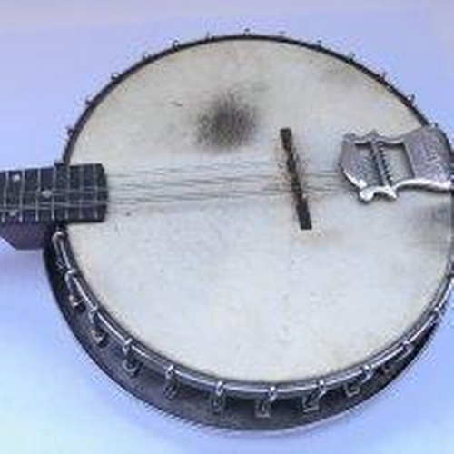 A circa 1920s cased Windsor Pyxe banjo mandolin.