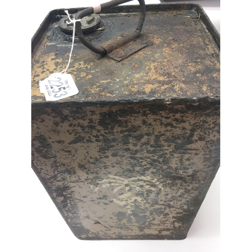 WW2 British Desert 4 Gallon "Flimsy" Can Used by the LRDG & SAS ...