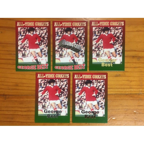George Best Jim Hossack Trade Cards: All Time Greats. Includes rare ...
