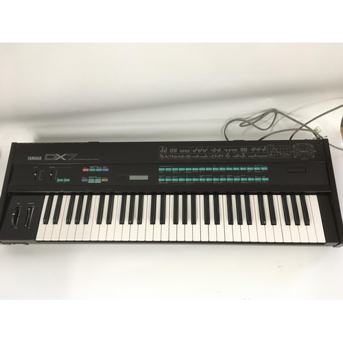 A Yamaha DX7 keyboard.