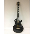 A USA Gibson Custom electric guitar in black, Custom shop serial number ...