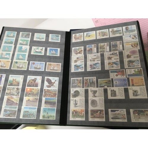 Three Album of unused mint stamps well presented Stamps from Portugal ...