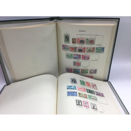 Two new age stamp albums containing an extensive collection of mint ...