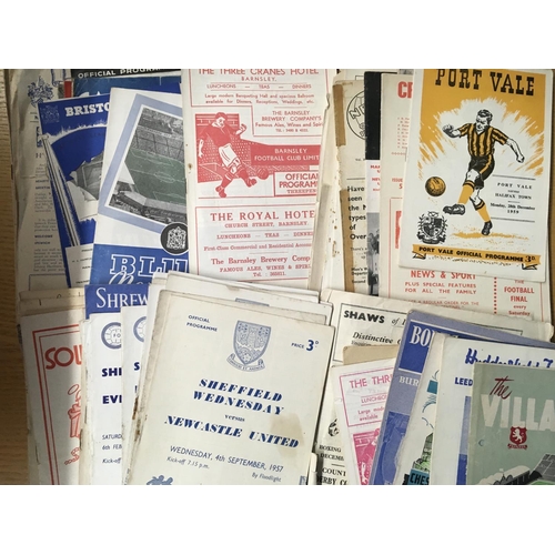 1950s Football Programmes: Wide range of clubs. Spotted some with ...