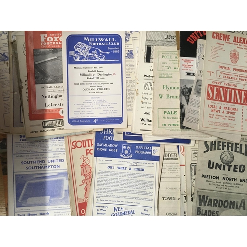 1950s Football Programmes: Wide range of clubs. Spotted some with ...