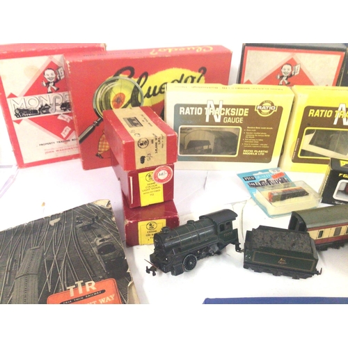 A Box Containing N Gauge. Wagons. Board Games Trix Track and collectors ...