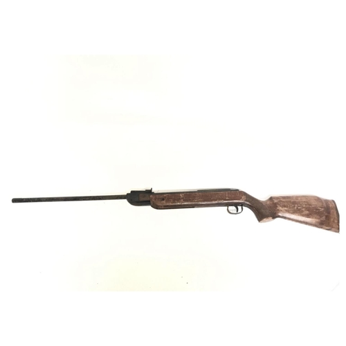 An Original mod 35 .22 calibre vintage air rifle, 112cm long.