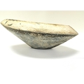 An unusual pottery studio dish. 38cm long by 15cm tall and 20cm wide ...