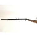 A vintage BSA improved model D air rifle, 110cm long.