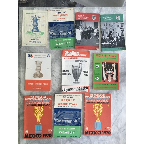 Big Match Football Programmes: 1955 FA Cup semi final York v Newcastle ...