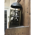 A oak 30 hour long oak long case clock the square dial with Roman ...