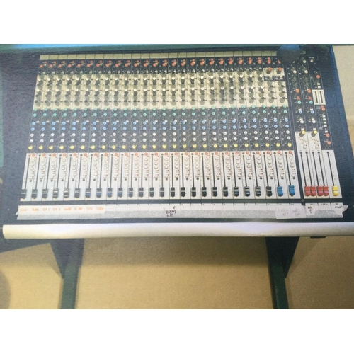 A Soundcraft GB2 26 channel mixing desk. Ideal for live venue PA mixing ...