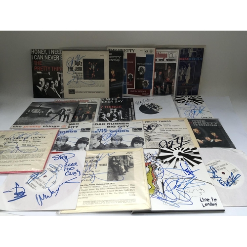 A collection of 7" singles and EPs by The Pretty Things comprising many ...