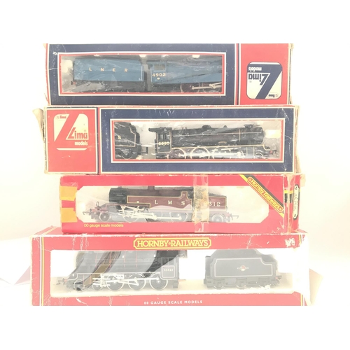 A Collection of 5 Boxed 00 Gauge Locos. Boxes are worn.including Llima ...