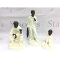 Three Minton porcelain figures comprising Spellbound, Traveller's Tales ...