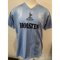 Tottenham Football Shirts: Holsten remake signed by Hoddle Hazard and ...