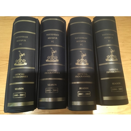 Tottenham Home Football Programmes: Four seasons in official binders ...