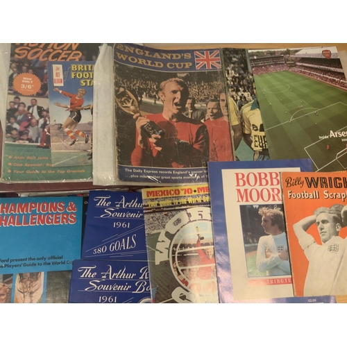 Football Memorabilia Box: 1961 Arthur Rowley Souvenir book x 2 ...