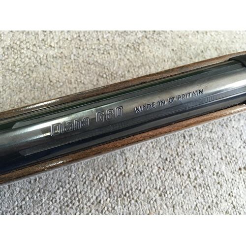 A case air rifle. NO RESERVE