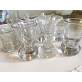 A collection of Masonic shot firing glasses 19th and early 20th century ...