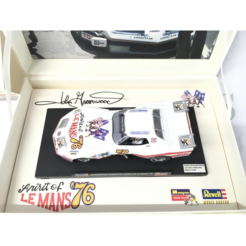 A Boxed Revell Sprit Of Le Mans 76 Greenwood Corvette. Limited Edition.