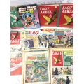A Collection of Eagle Comics And Annuals.approximately 60 Comics And 4 ...