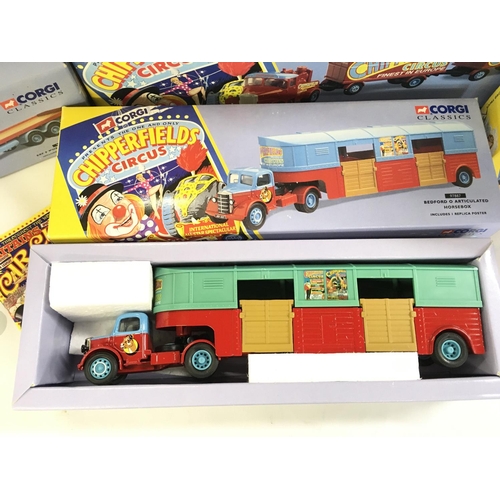 A Collection of Boxed Corgi Classics Chipperfeilds Circus.