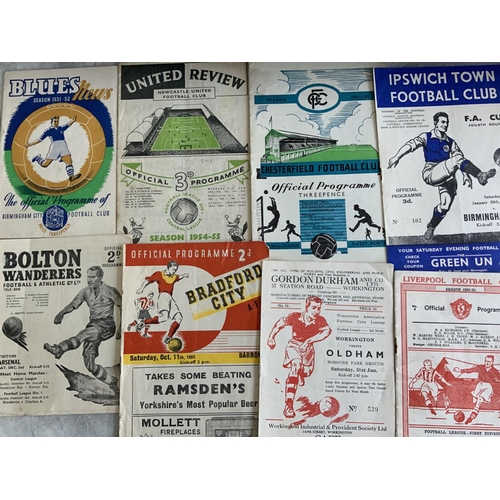 1950s Football Programmes: Must view early to mid 50s in very good ...